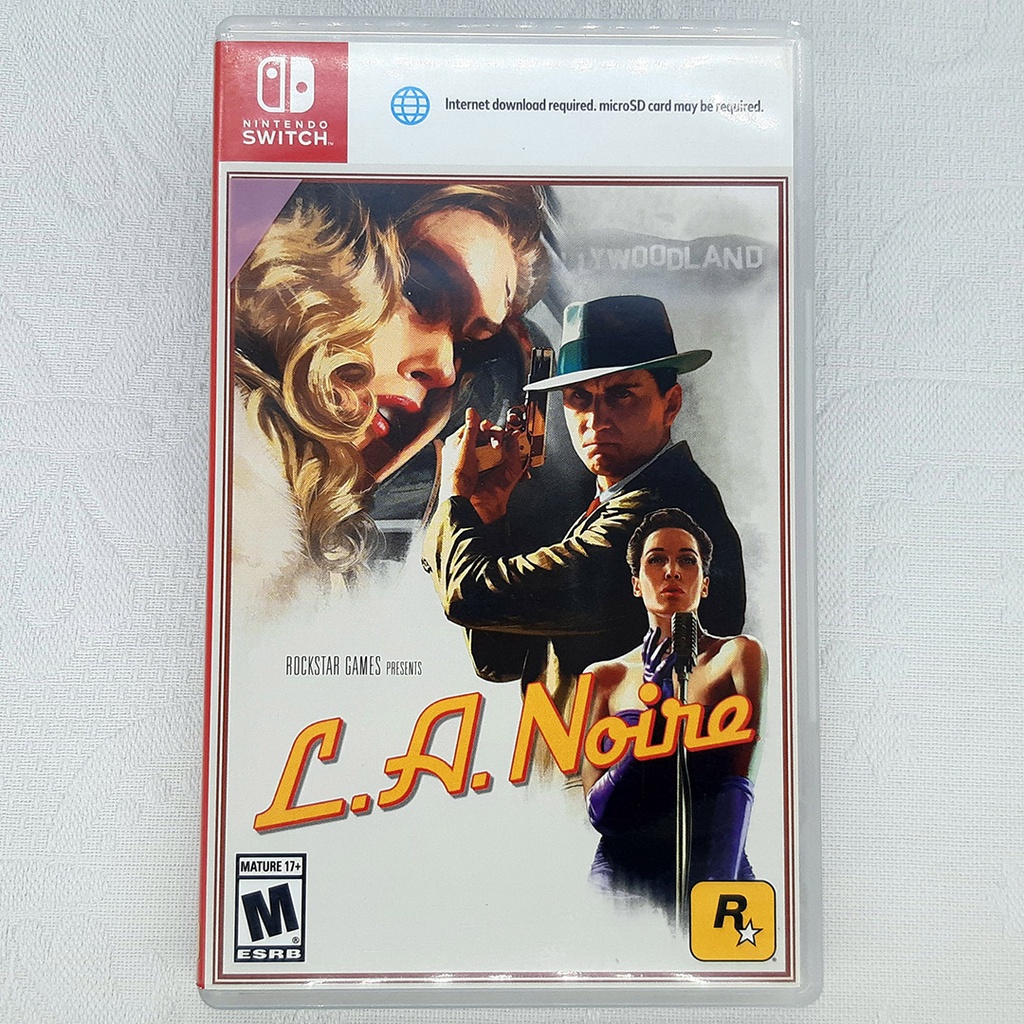 L.A. Noire Switch Midia Fisica Original Shopee Brasil