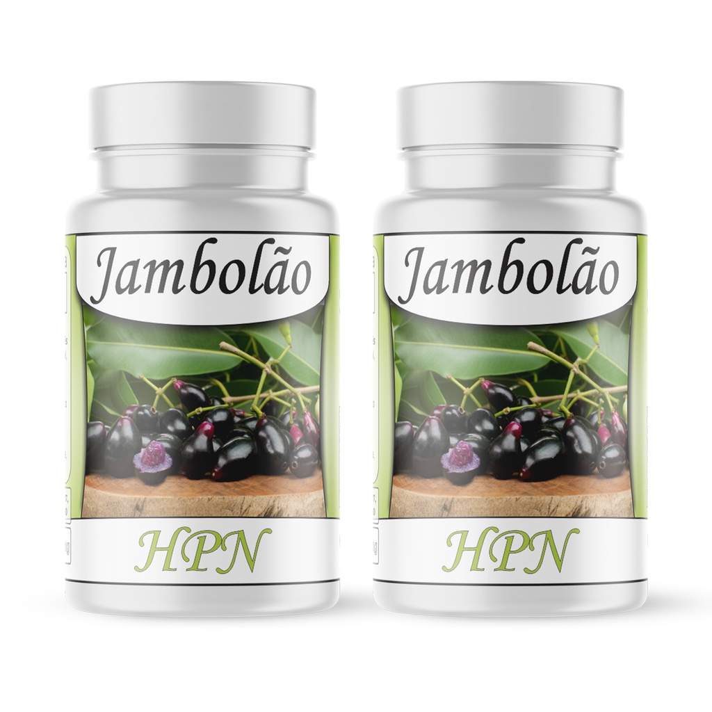 Jambolão Verdadeiro Planta Medicinal 120 Cápsulas 500mg Syzygium cumini ...
