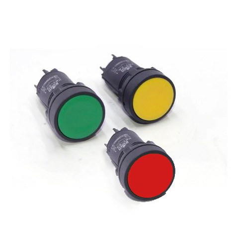 Botão Push Button Lay-5 Series Fort (vermelho / Verde / Amarelo ...