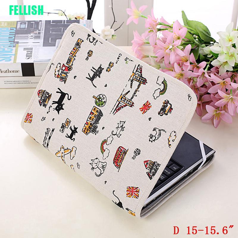 (Fel) Capa De Laptop De Algodão Para Notebook De 14 / 15,6 / 15 ...
