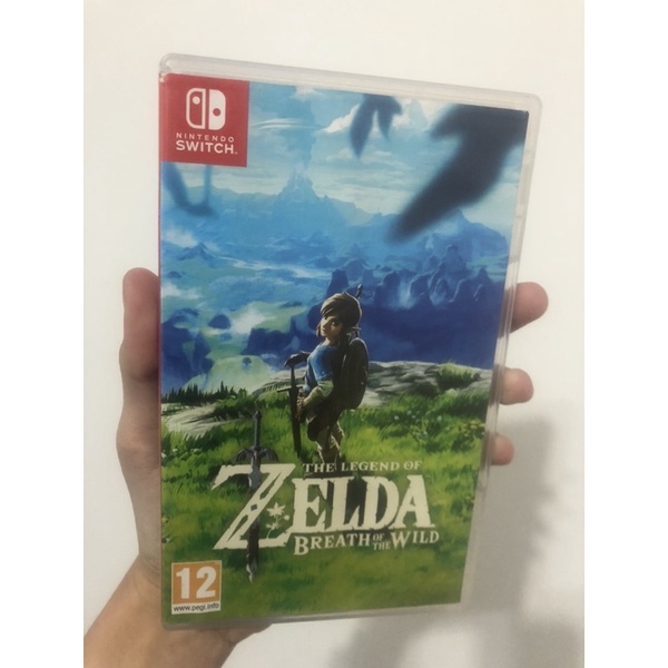 The Legend of Zelda Breath of The Wild para Nintendo Switch mídia fisica usado | Shopee Brasil