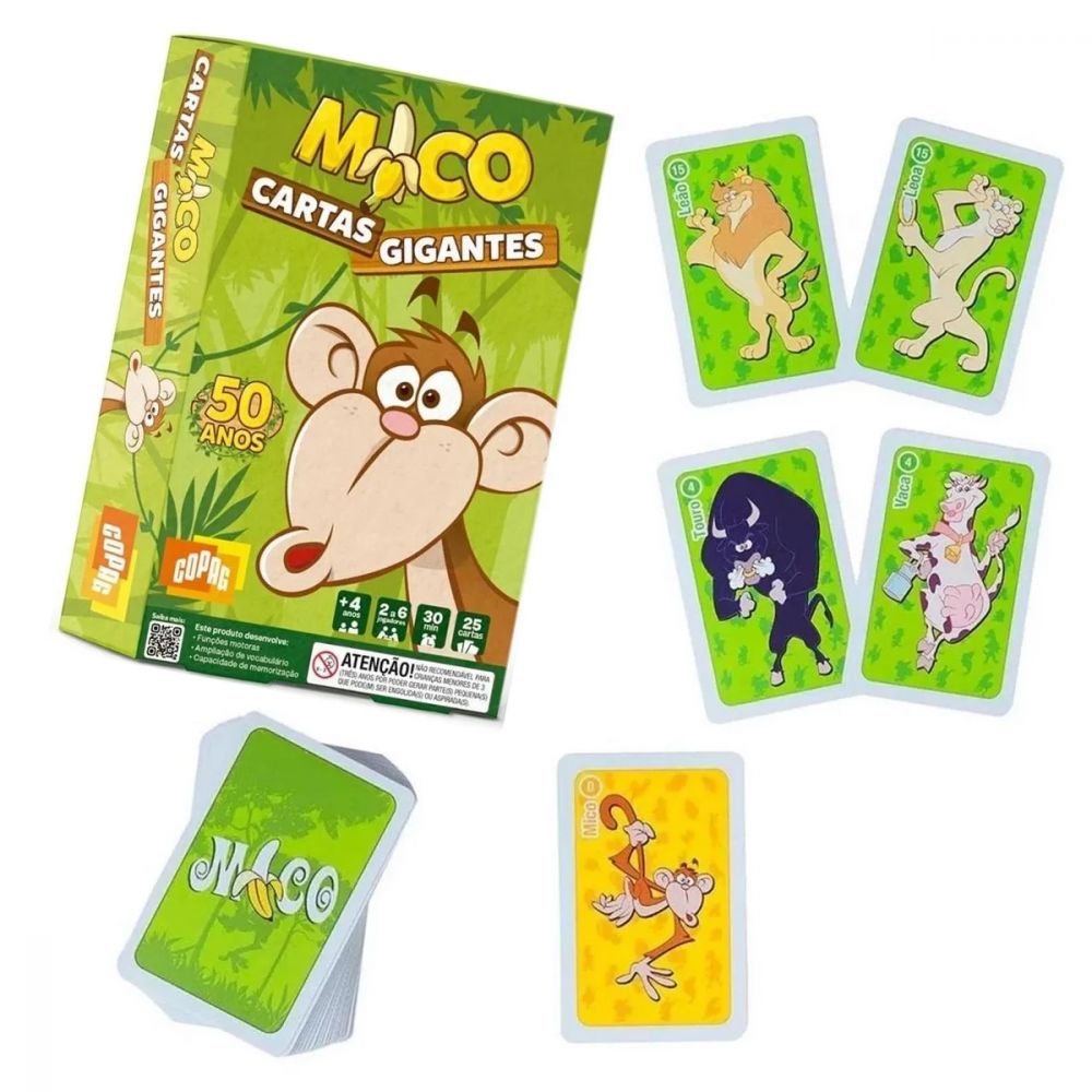 Jogo do Mico Gigante Novo Copag | Shopee Brasil