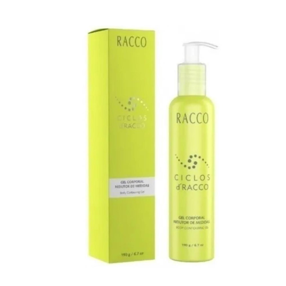 GEL CORPORAL REDUTOR DE MEDIDAS CICLOS RACCO 190G | Shopee Brasil