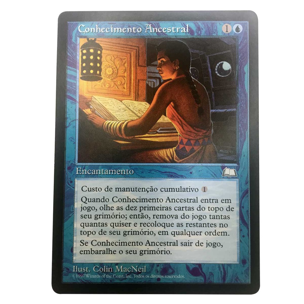 Magic The Gathering MTG Conhecimento Ancestral / Ancestral Knowledge ...