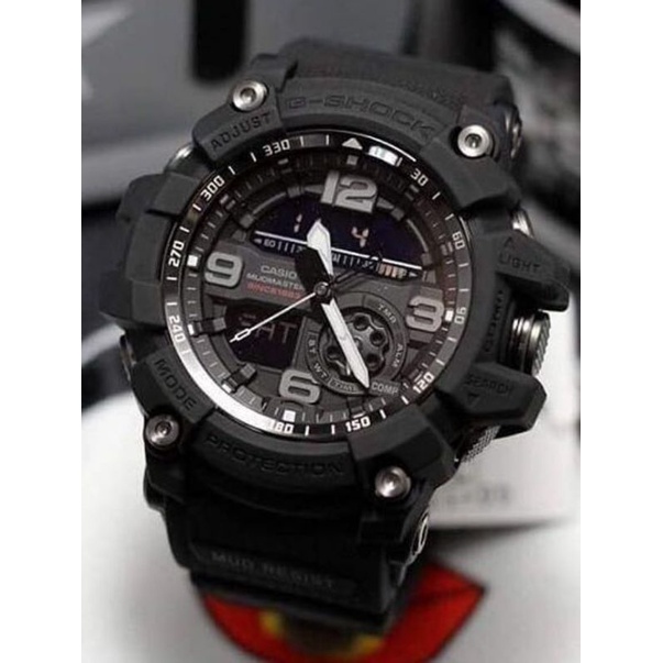 Relógio G-Shock Casio Mudmaster Esportivo Militar Preto | Shopee Brasil