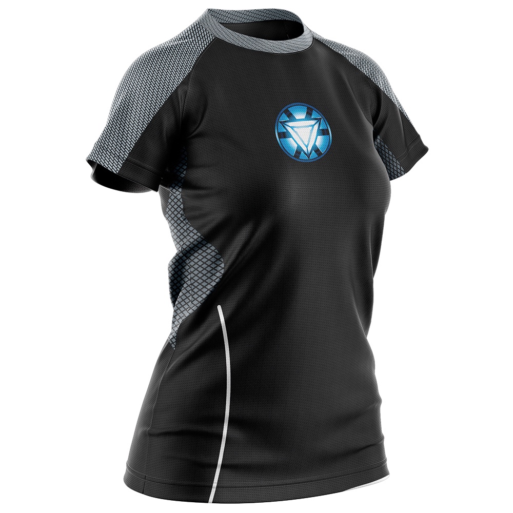 Baby Look Filtro UV Tony Stark Homem de Ferro Iron Man MD1 | Shopee Brasil