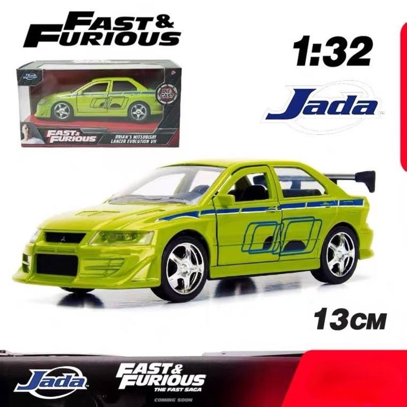 1: 32 Mitsubishi lancer evo velozes e furiosos carrinho Miniatura Carro ...