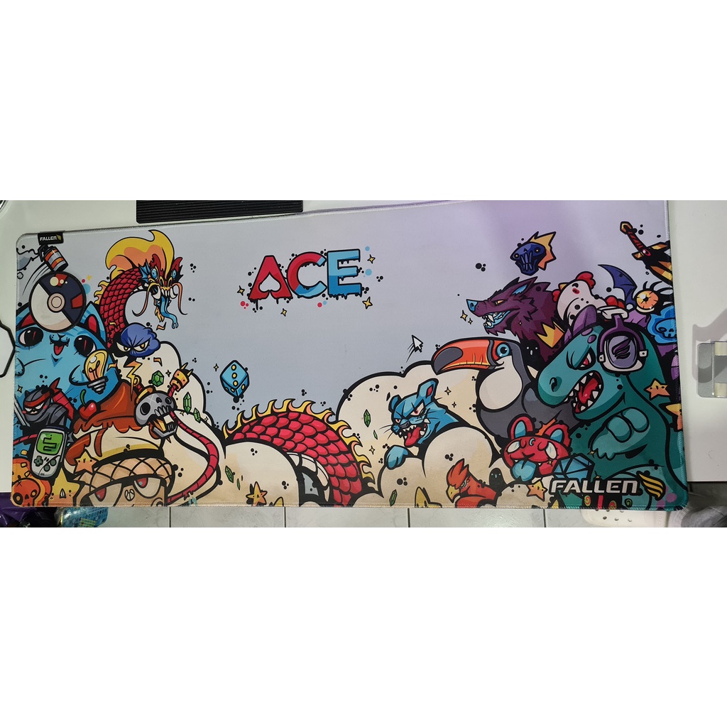 Mousepad Gamer Fallen Ace Speed++ Estendido | Shopee Brasil