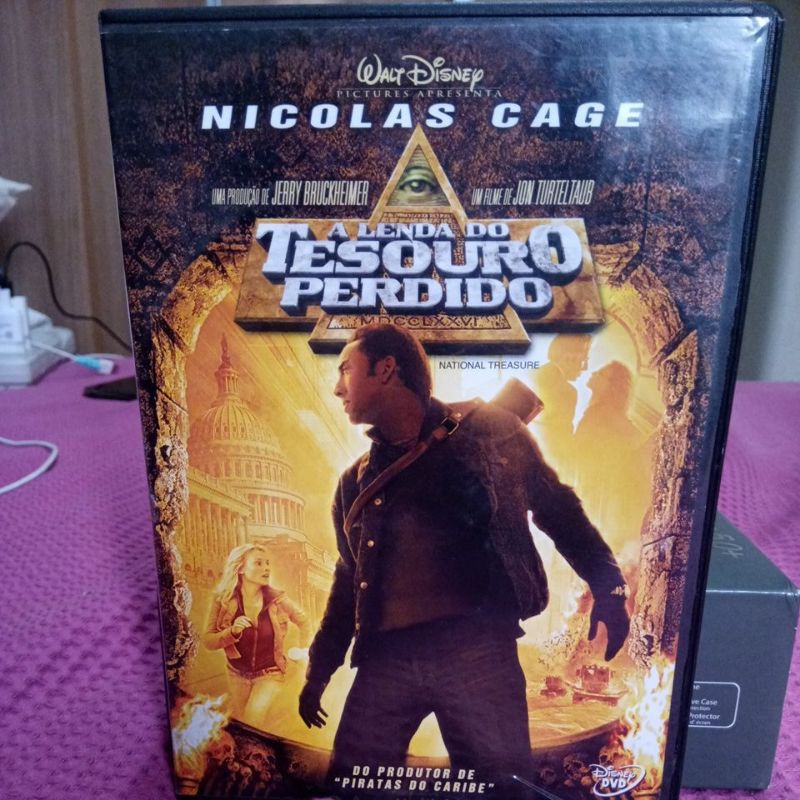 DVD a lenda do tesouro perdido | Shopee Brasil