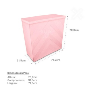 Mesa Envelope Dobrável Desmontável Festas Aniversários Porta Doces ...