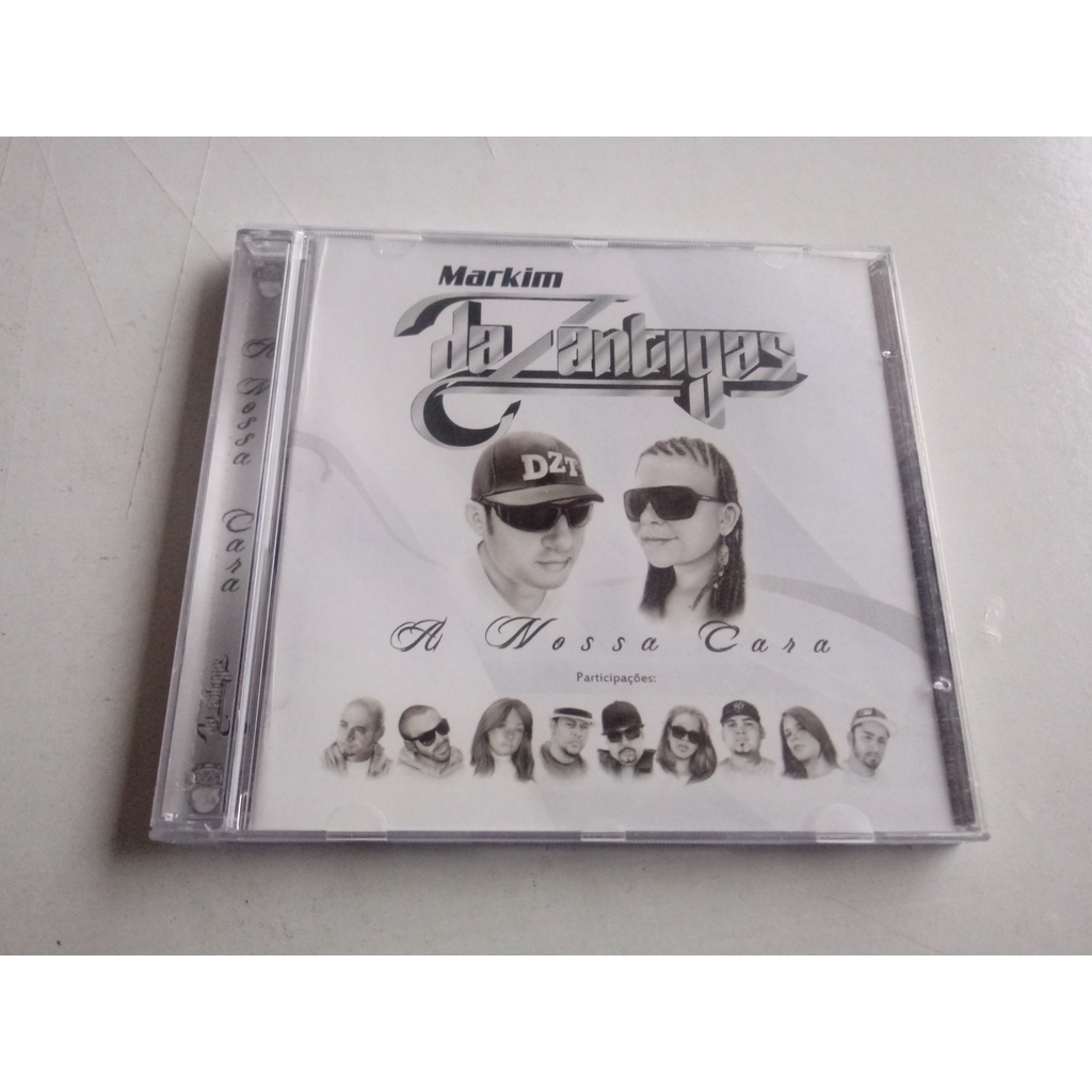 CD MARKIM DAS ANTIGAS A NOSSA CARA RAP NACIONAL | Shopee Brasil