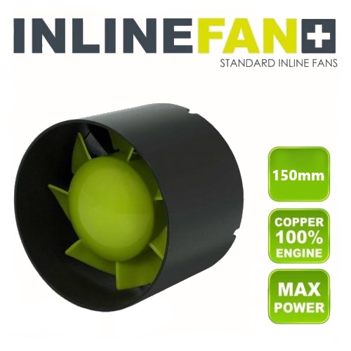 Exaustor Axial In Line Fan 150mm - 220v - Garden Highpro | Shopee Brasil