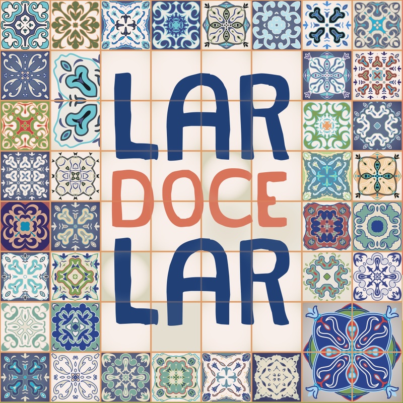 Placa Quadro Plaquinha Kit Com 3 Lar Doce Lar Azulejo Frases | Shopee ...