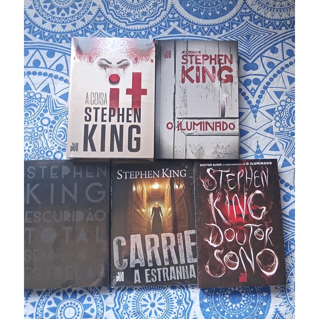 Livros de Stephen King [NOVOS] ( IT : A Coisa ; Doutor Sono ; Escuridão ...