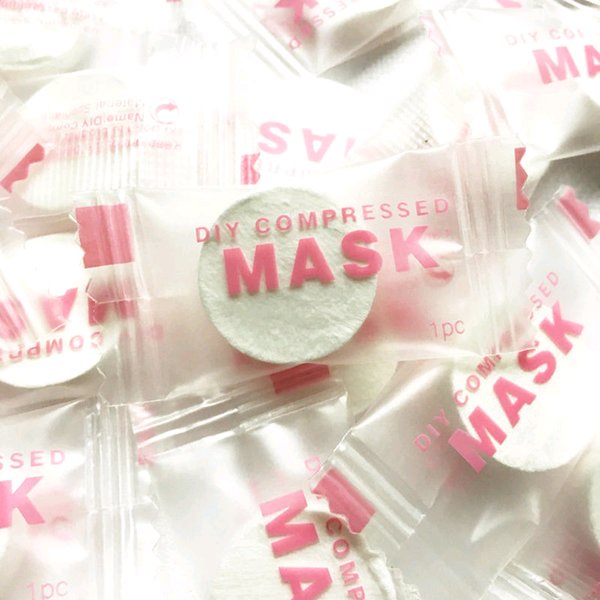 Kit 30 unidades Máscara Facial Comprimida - Kit 30 Diy Compressed Mask ...