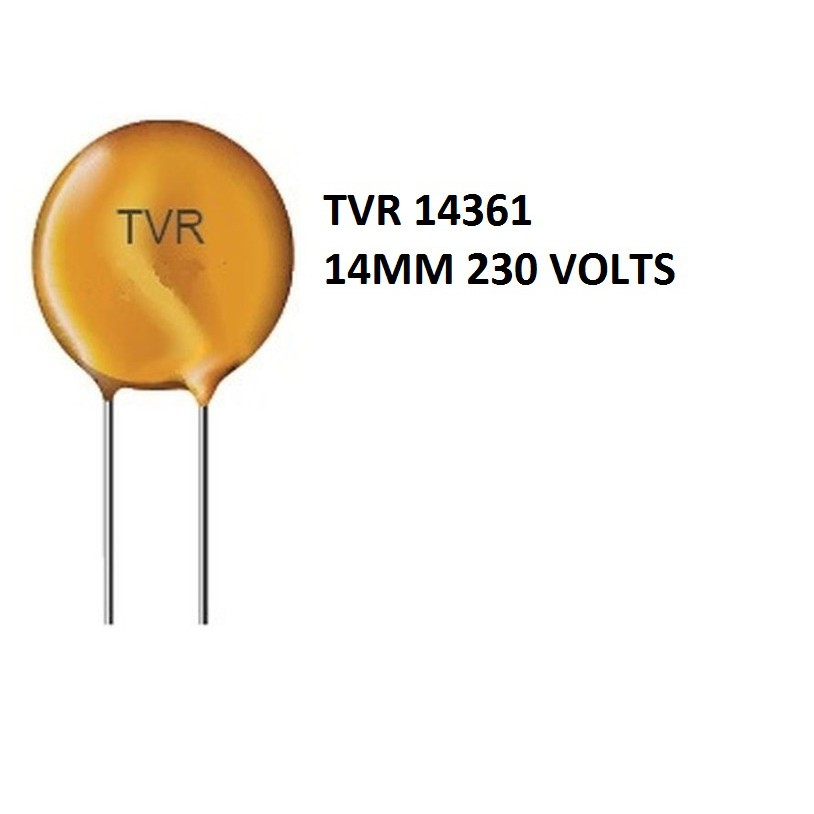VARISTOR TKS ORIGINAL TVR 14361 = 14MM 230 VOLTS / PACOTE COM 10 PEÇAS ...