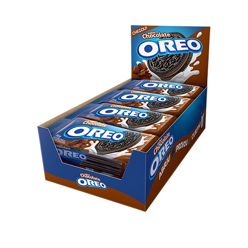 Biscoito Oreo Display Com 8 Unidades De 36g Sabor Chocolate | Shopee Brasil