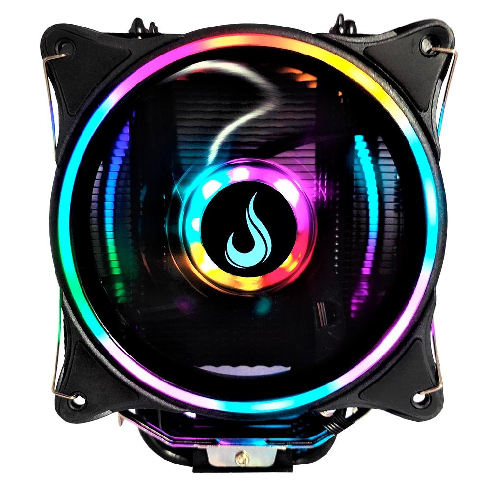 Air Cooler Gamer winter black Argb 120mm 2 Fans 60 Cfm am3 am2 am4 Lga ...