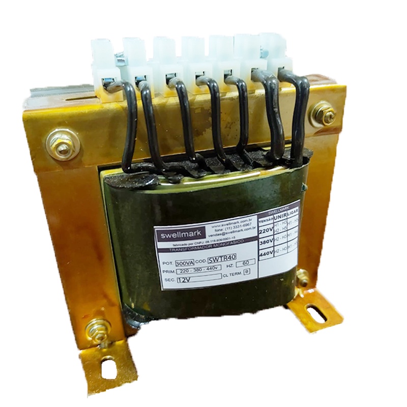 Transformador de Comando Monofásico Universal 220v/380v/440v X 12v 300VA | Shopee Brasil