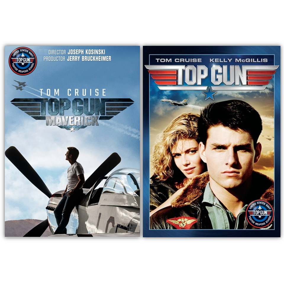 Dvds Top Gun Maverick E Ases Indomáveis Dublados E Legendados | Shopee ...