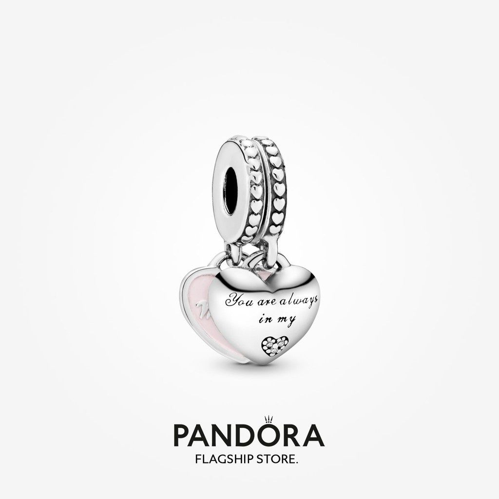 Pandora Berloque De Coração/De Mãe/Filha h725 | Shopee Brasil