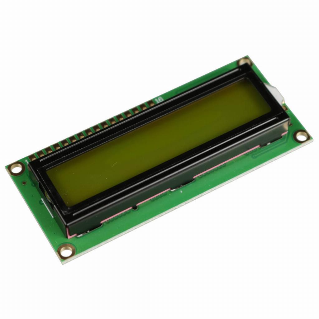 Display LCD 16x2 5V HD44780 Backlight Verde e Letras Pretas | Shopee Brasil