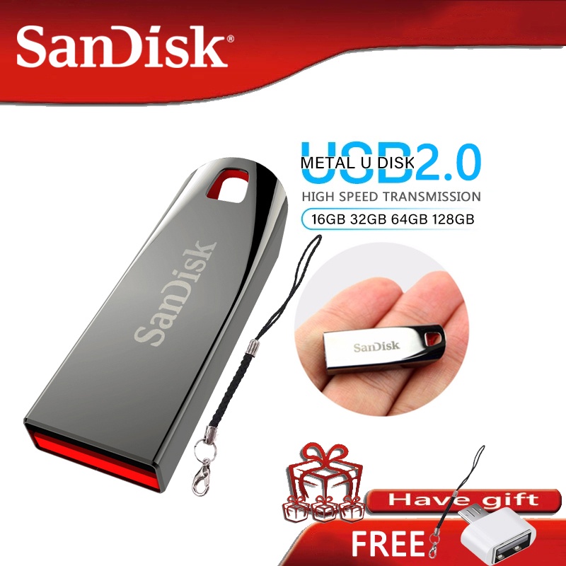 Sandisk Mini Pen Drive, 64gb 128gb 256gb 512gb USB Flash Drive 32gb 2tb ...
