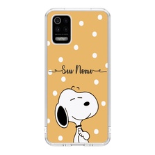 Capa de Celular Capinha LG K52 Personalizada - Snoopy Com Nome | Shopee Brasil