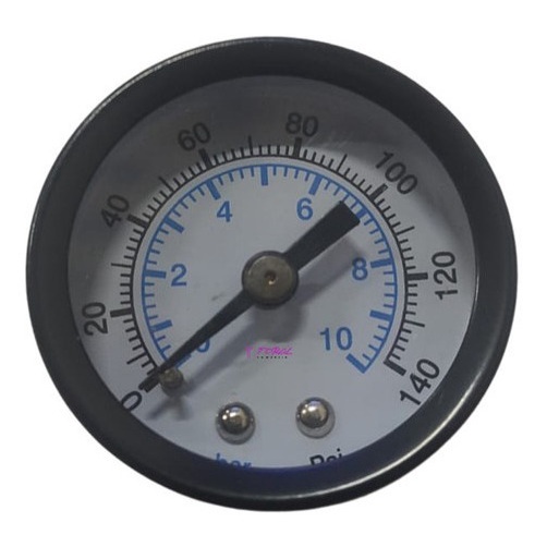 Manômetro Vertical Rosca 1/8' Bsp Escala 0-10 BAR 140 PSI | Shopee Brasil