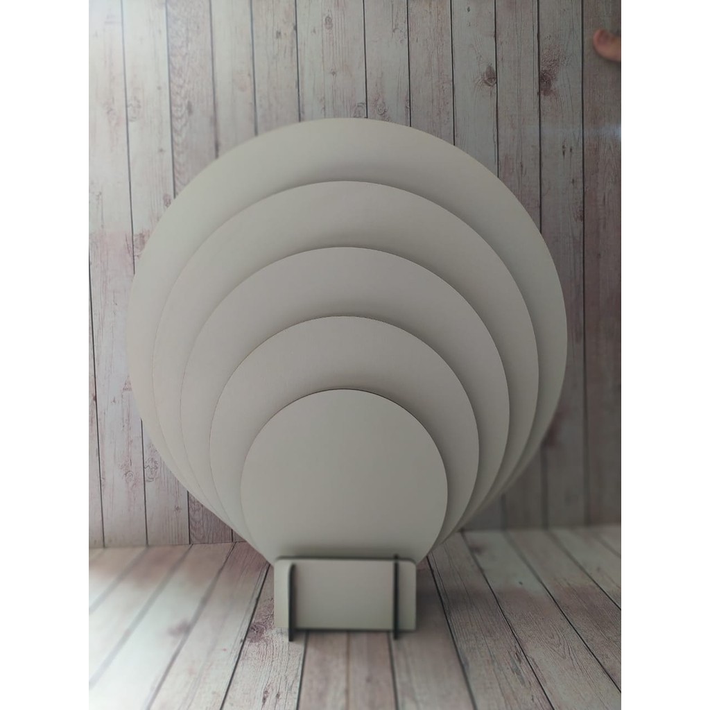 25 Cake board de cada tamanho - tabuleiro ou base para bolo - 3mm ...