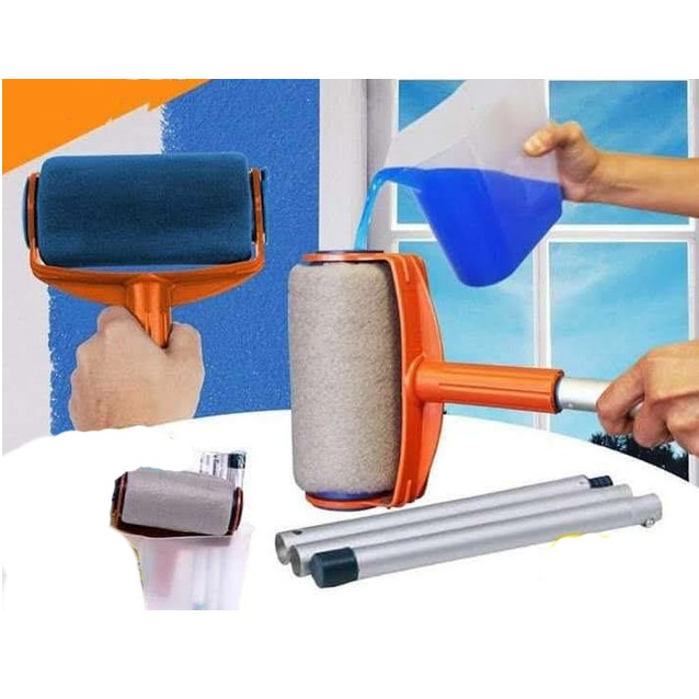 Kit Pintar Facil Rolo De Pintura Inteligente Sem Sujeira PINTAR FACIL ...