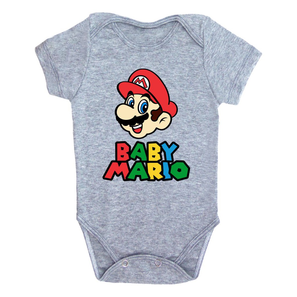 Body Bebe Super Mario Nintendo Fantasia Borie baby nerd super mario ...