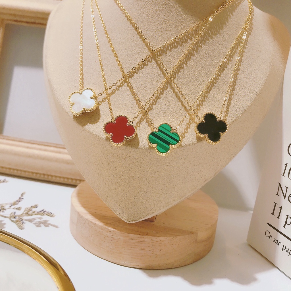 Van Cleef & Arpels vca Colar De Quatro Folhas Jóias De Luxo Unissex ...