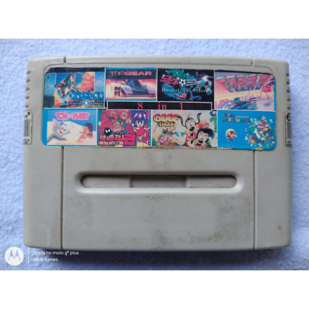 Super Nintendo - Snes - Super 8 in 1. | Shopee Brasil