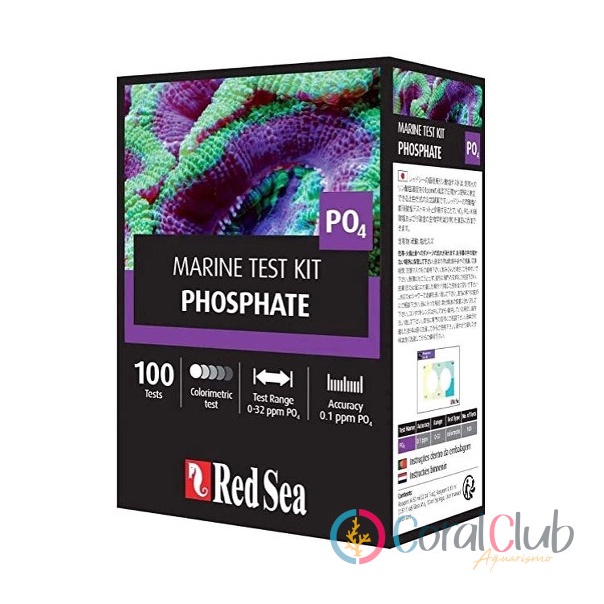 Red Sea Marine Test Kit Phosphate (PO4) - Faz 100 Testes | Shopee Brasil