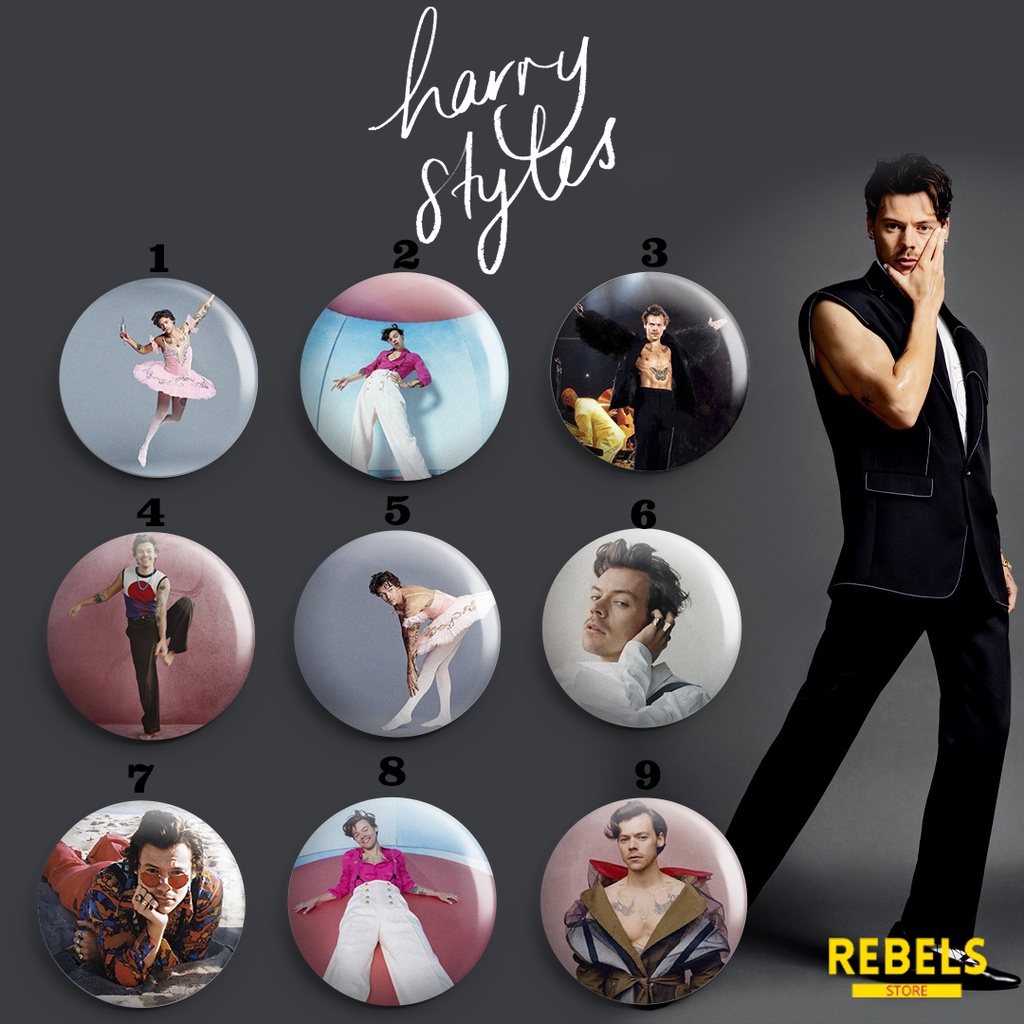 Bottons\Chaveiros - Harry Styles - 4,5cm | Shopee Brasil