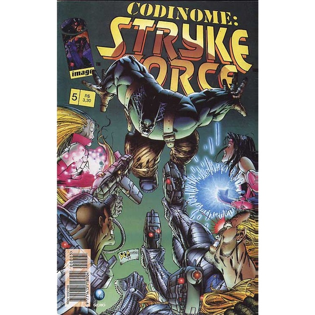Codinome Stryke Force 5 Image Comics Editora Globo Shopee Brasil
