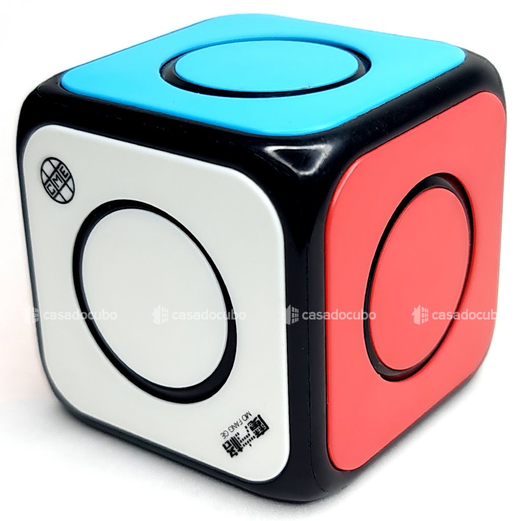 Cubo Mágico 1x1x1 Qiyi 02 Cube Tiled - CASA DO CUBO - Escorrega o Preço