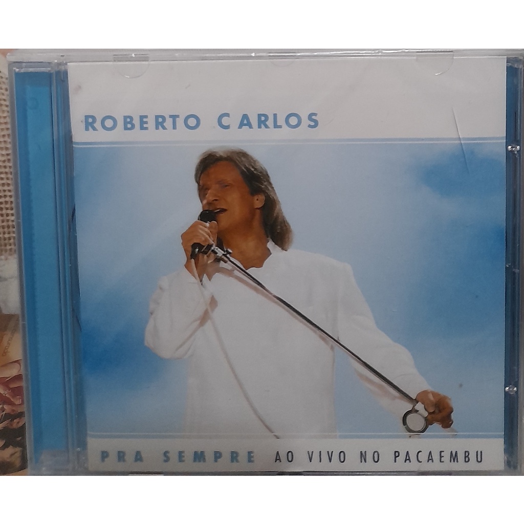 CD-ROBERTO CARLOS-AO VIVO NO PACAEMBU-LACRADO | Shopee Brasil