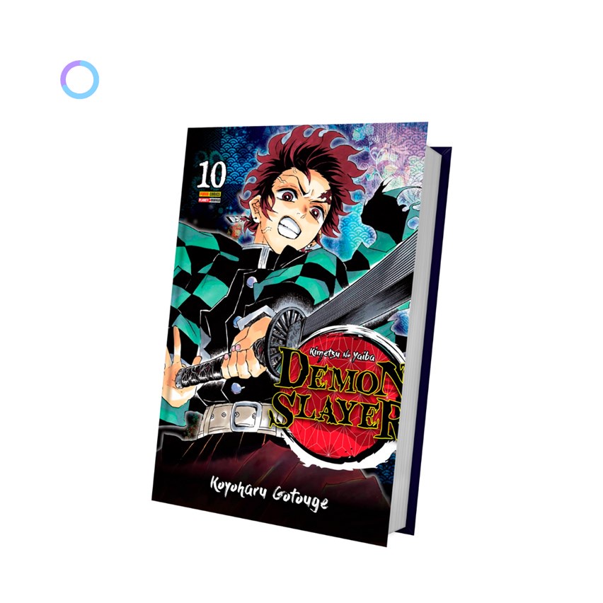 Demon Slayer, Kimetsu No Yaiba | Mangá Vol. 10, Português BR | Shopee ...