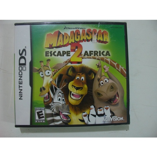 Nintendo Ds Madagascar 2 Espace Africa Lacrado Jogo | Shopee Brasil