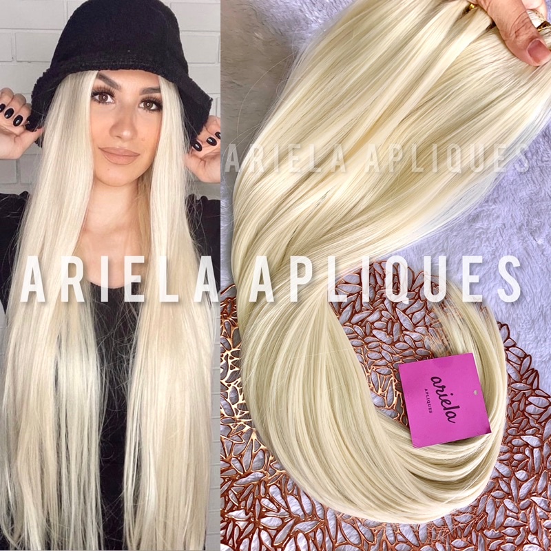 cabelo tela mega hair entrelace ponto americano | Shopee Brasil