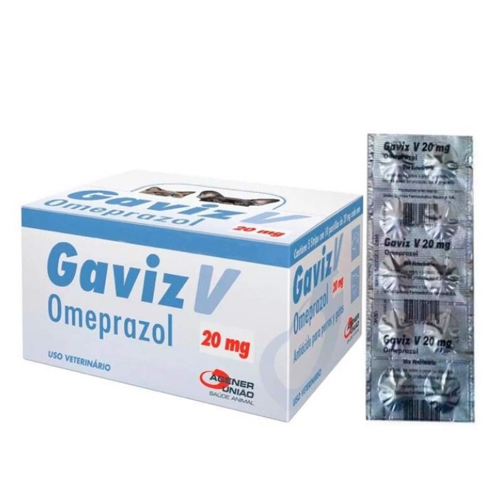 Gaviz 20mg Omeprazol Strip com 10 Comprimidos cartela + bula | Shopee ...