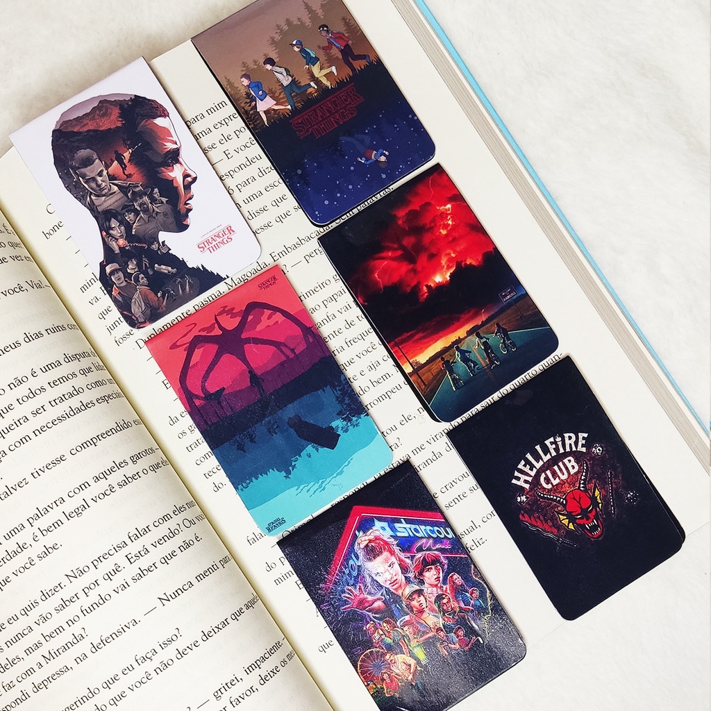 Stranger Things - Marca Página Magnético | Shopee Brasil