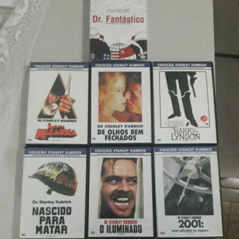 DVD Coleção Stanley Kubrick | Shopee Brasil