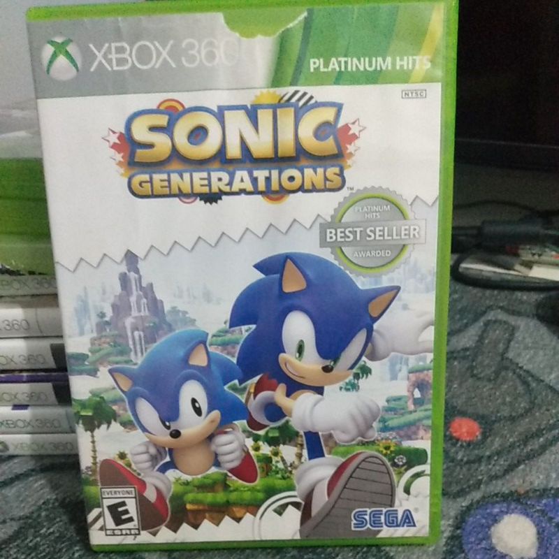 Sonic Generations Xbox 360 mídia física original | Shopee Brasil