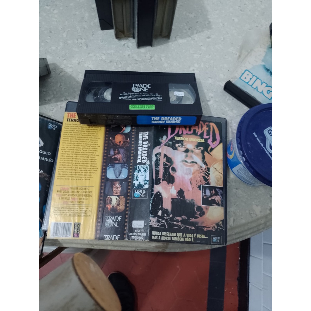 VHS TERROR IMORTAL THE DREADED | Shopee Brasil
