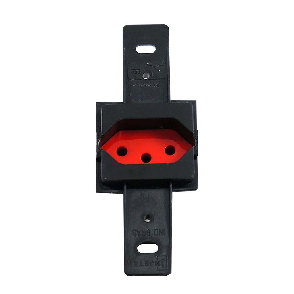 Tomada Quadrada Embutir Padrao 10A 250V 2P+T Sem Placa Weg | Shopee Brasil