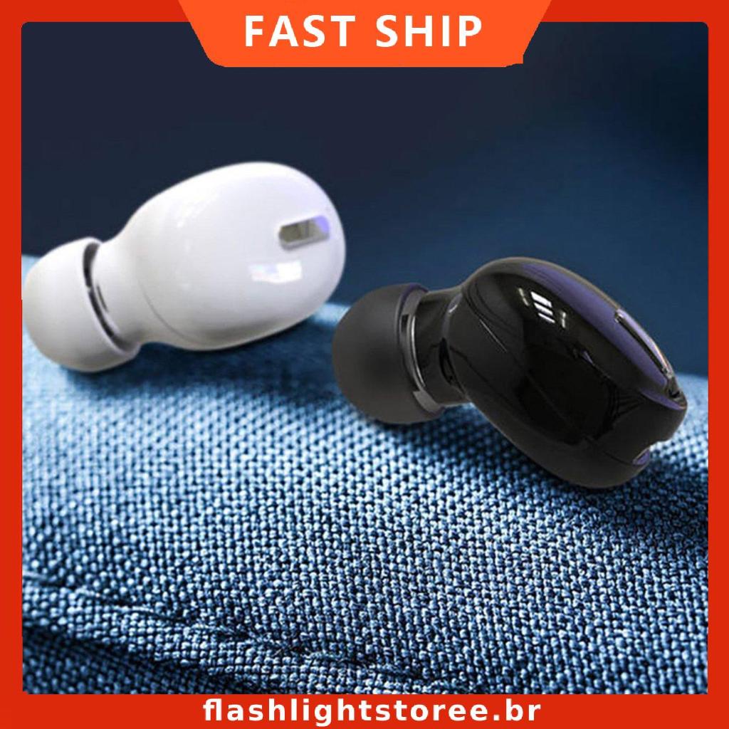 Mini Fone De Ouvido Bluetooth Sem Fio Esportivo Jogos Com Microfone ...