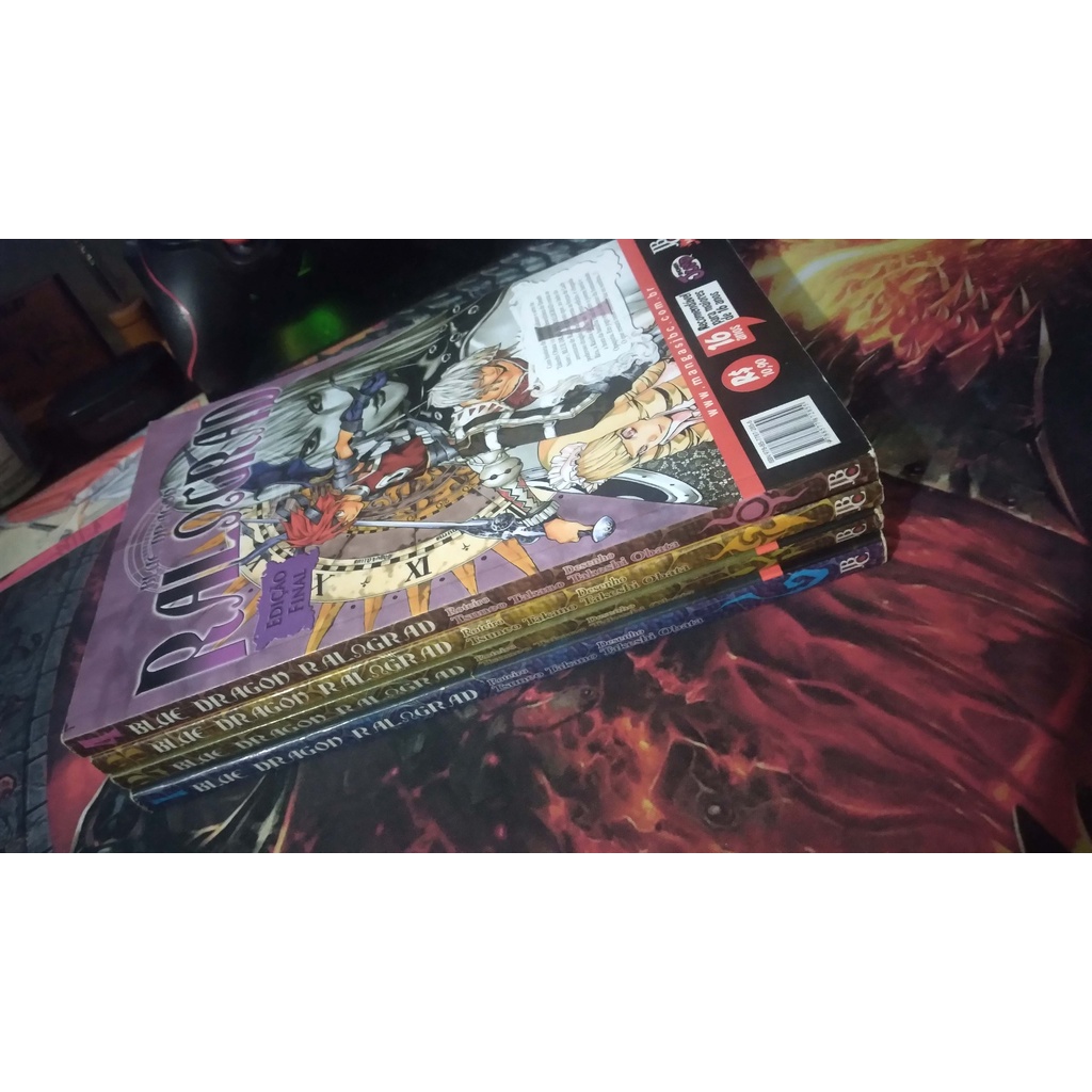 COLEÇÃO MANGÁ BLUE DRAGON - RAL & GRAD | Shopee Brasil